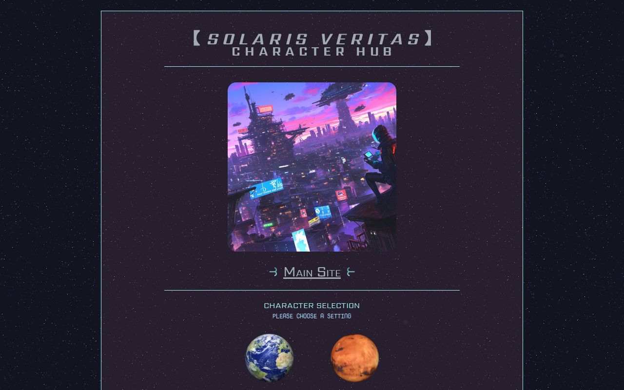 SV Character Site